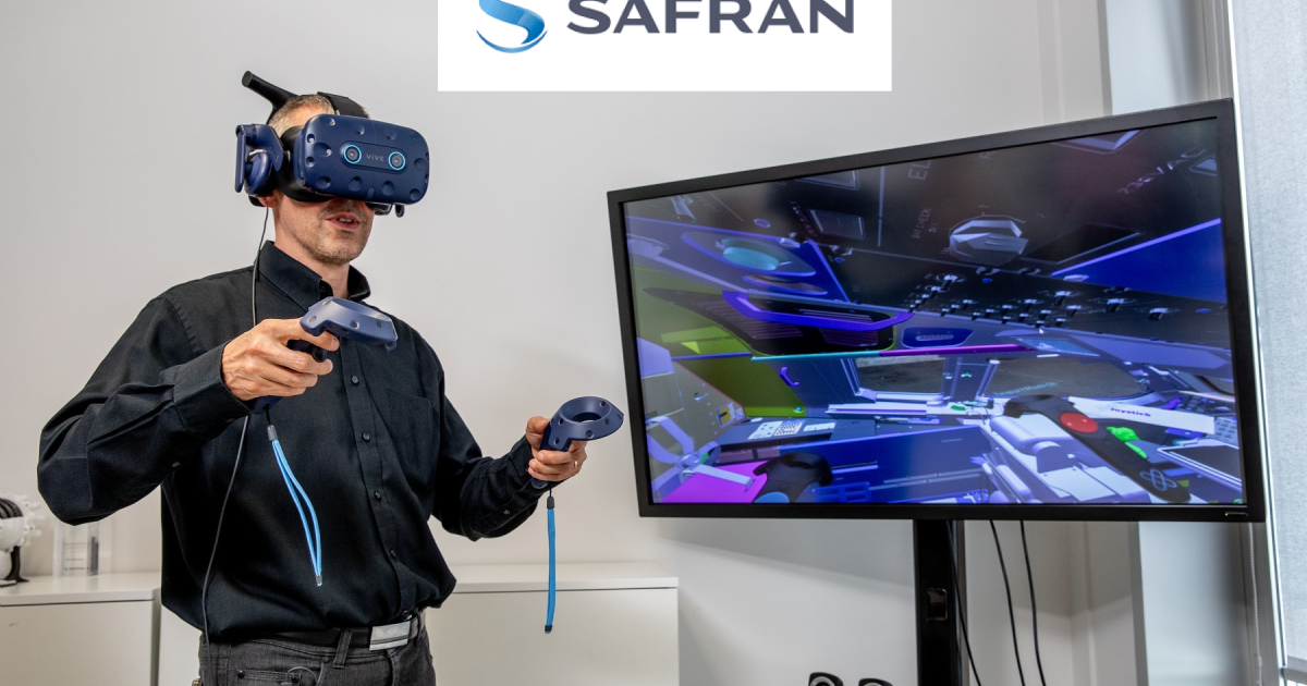 SkyReal développe les formations immersives chez Safran