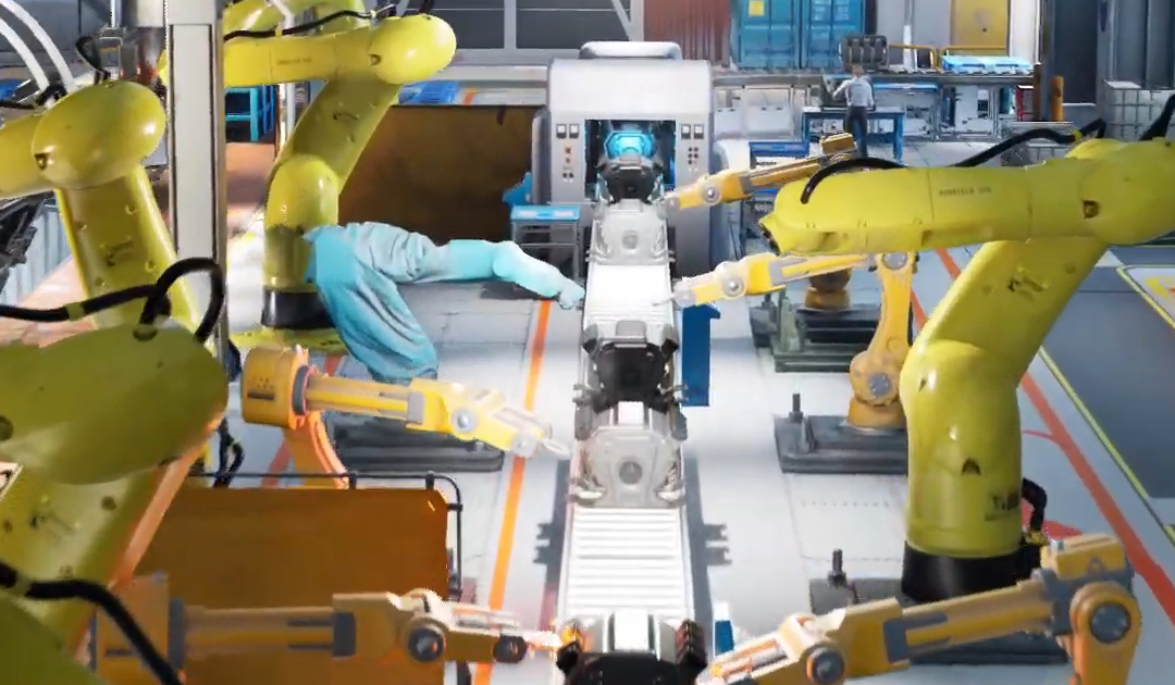 Virtual commissioning in VR : Bringing VR to industry